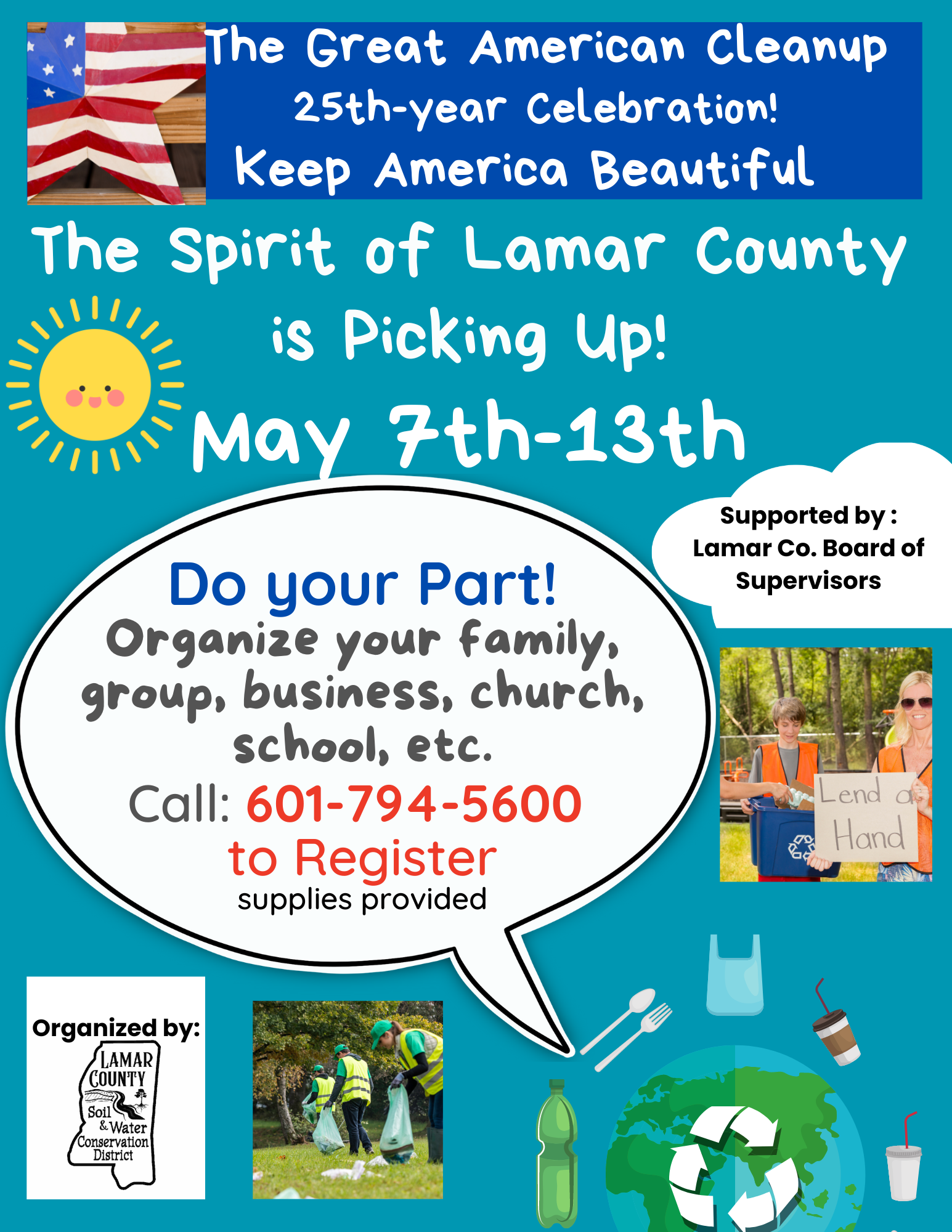 Keep America/ Mississippi Beautiful